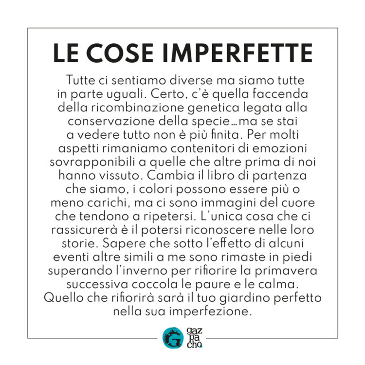 Bustony Cose Imperfette - Gazpacho